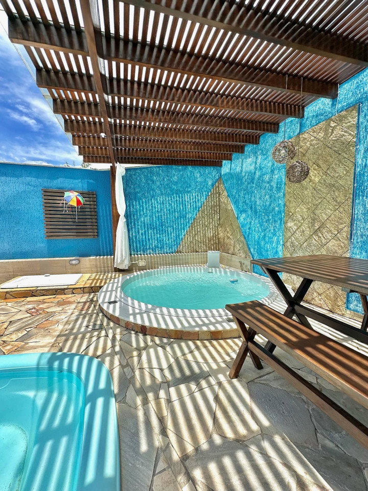 Spacious House With Pool, Gourmet Area And Jacuzzi - Caraguatatuba