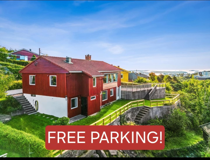 City-near Apartment With Forest View - Kristiansand