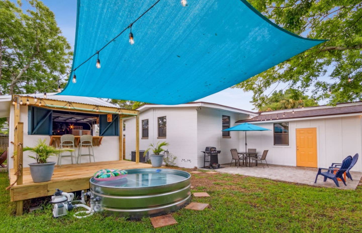 1950s Charmer! Tiki Hut,cowboy Pool,bikes - Neptune Beach, FL