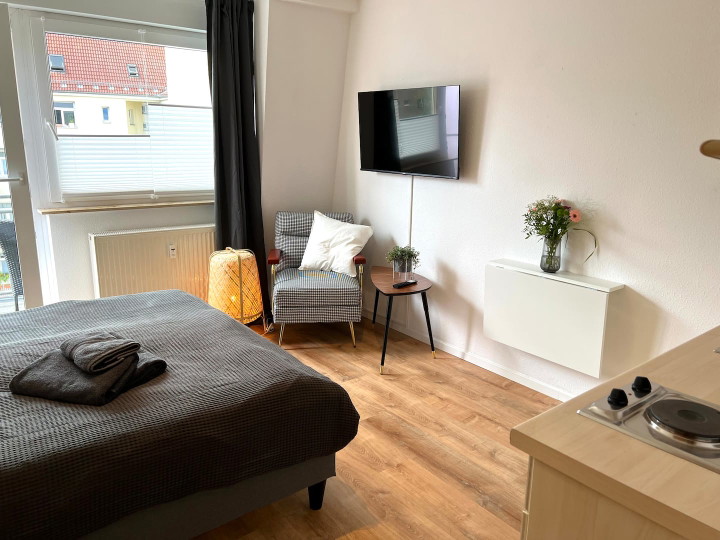 Mini Apartment 4 With Balcony And Kitchen - Jena