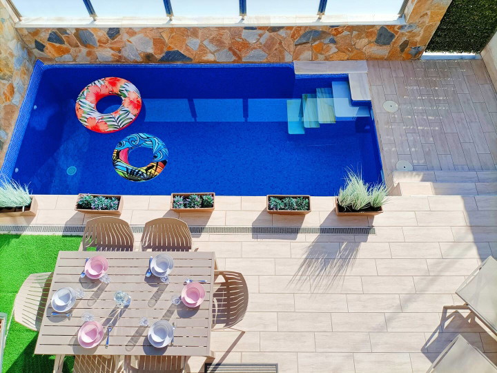 Villa, Private Pool, Roof Terrace And Close To The - Los Alcázares