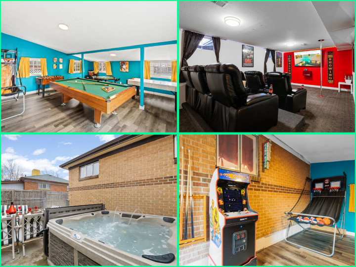 Hottub Ps5 Gameroom Theater Pooltable 420 - 콜로라도
