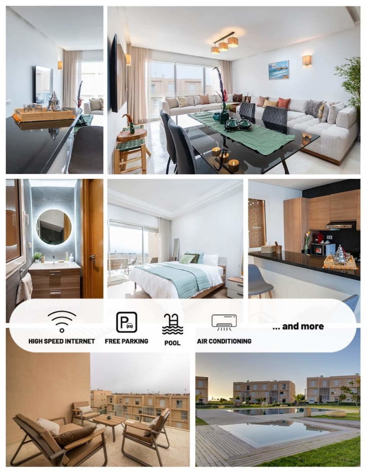 Duplex Vue Mer & Golf/ Taghazout Bay - Taghazout