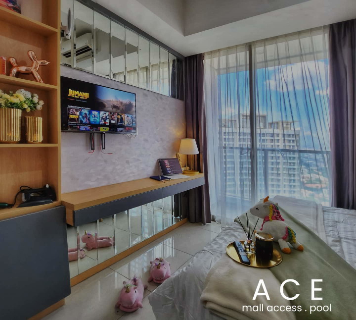 Ace Sanliving 1 Chambre Lux Hublife Mall Direct Piscine - Jakarta