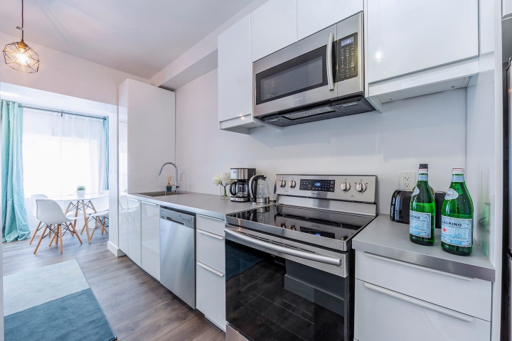 1 Chambre Moderne Dans Le Centre-ville De Toronto, King West, Parking Gratuit - Toronto, ON
