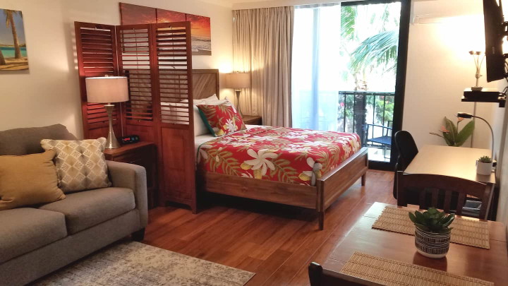 Deluxe Studio, 3-min Walk To Beach - O‘ahu, HI