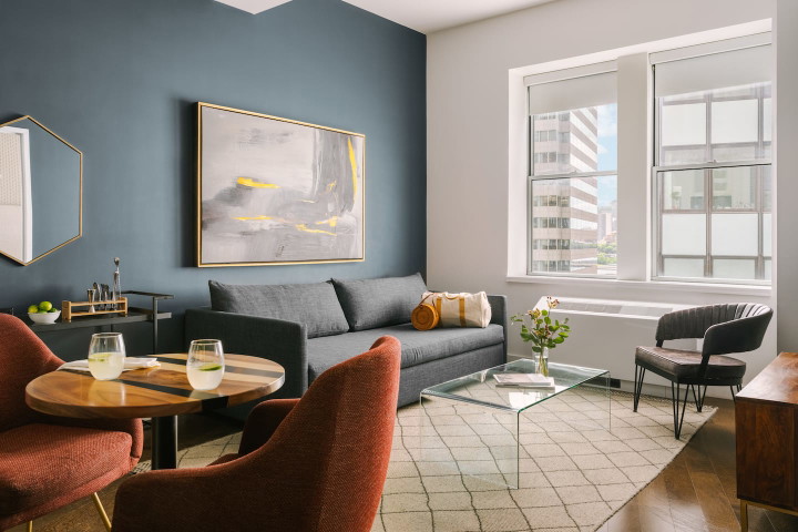 Superior 1 Bed Apt, 1 Queen, 1 Sofa Bed - Fidi - Jersey City, NJ