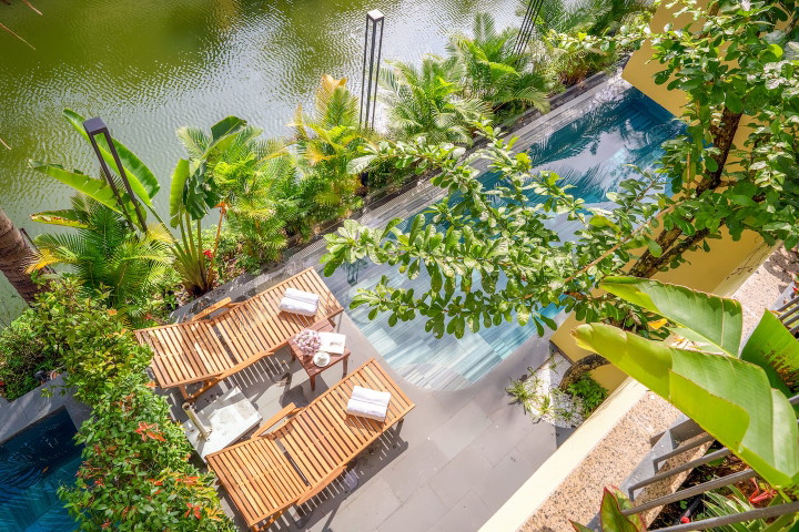 Moonlight-3brs/pool-river View, 5' To Ab Beach - Vietnam