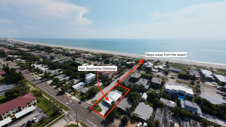 Soleil, Surf Et Espace&nbsp;! Maison De Plage Avec Piscine Chauffée Et Spa - Cocoa Beach, FL