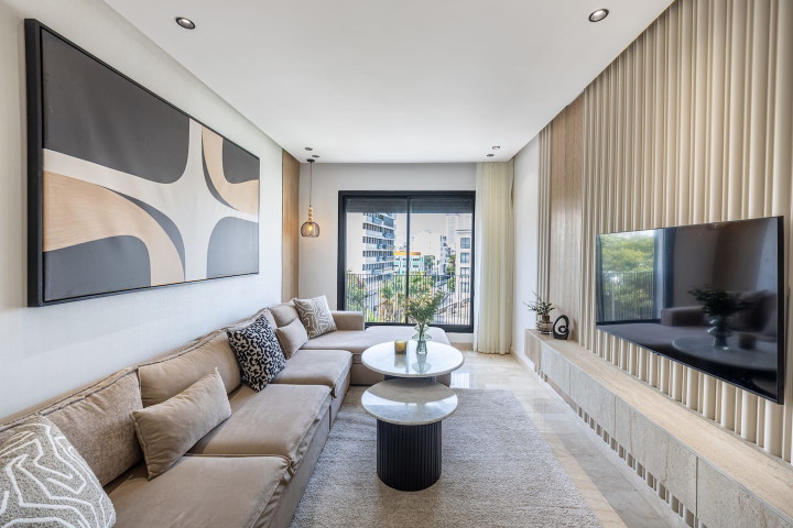 Elegant 1brpalmiertwin View+terrace | Ms Stays - Casablanca, Maroc