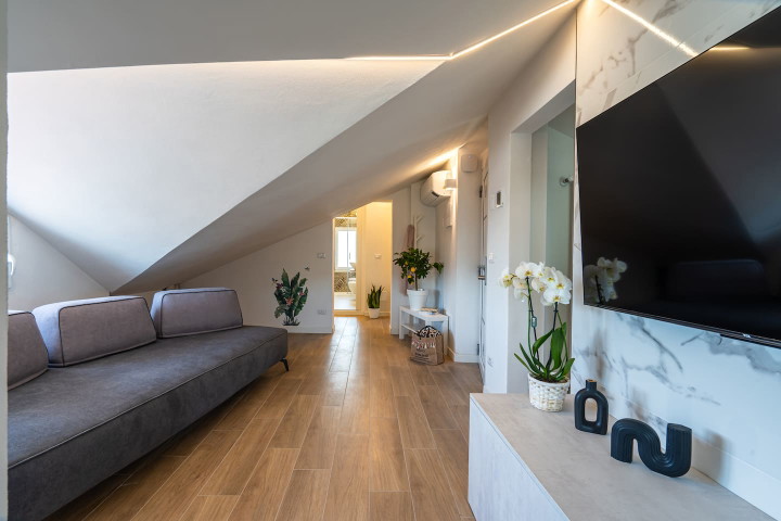 Villa Pratu: Attic 2 Rooms Smart Tv Wifi + Ac - Riccione