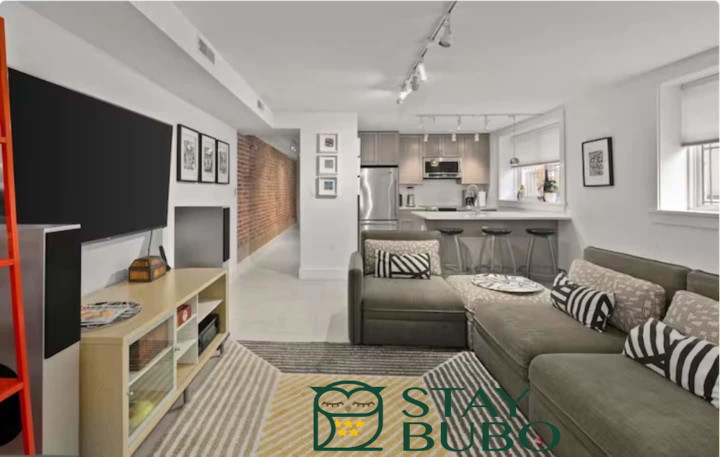 Dog-friendly: Street Parking+desk+fastwifi+50"roku - Washington, DC