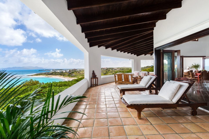 Beachfront Estate W/ Pool+tennis Court - Anguilla