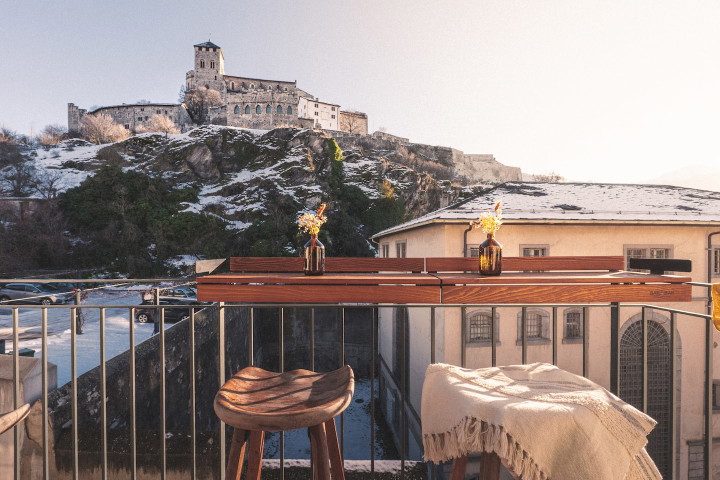 Maison Darchitecte Face Aux Châteaux - Sion