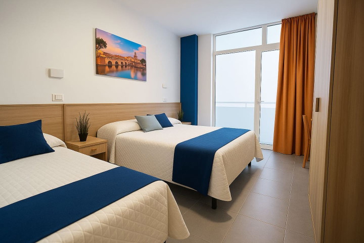 C. Tripla Vicino Al Mare - Hotel Aldebaran - Rimini