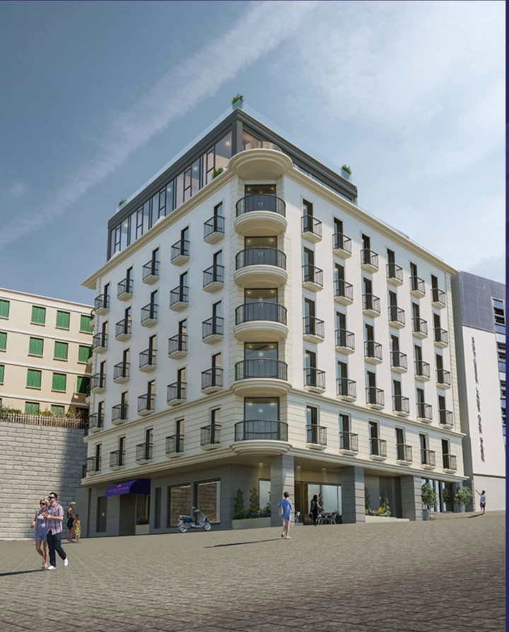 Modern Compact Studio Rooftop Pool Off Main Street - Gibraltar
