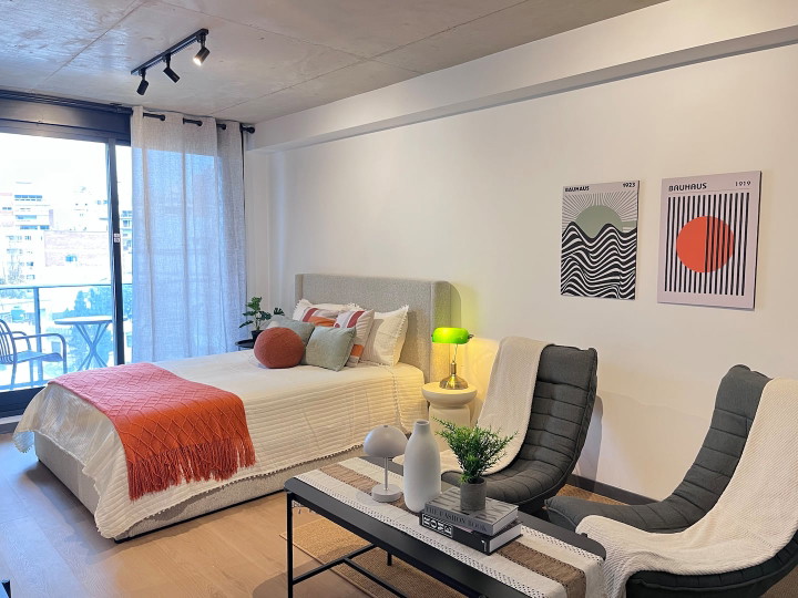 Apartment With Fitness Amenities In Pocitos - Montevideo