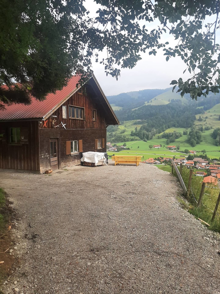 Schöne Ferienhütte Mit Rustik.einfacher Austattung - Oberstaufen