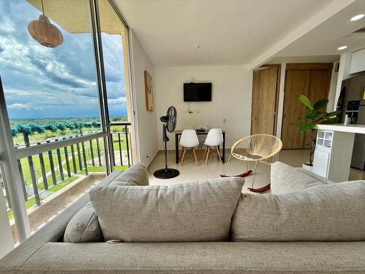 Apto Con Balcón, Vista Panorámicay Piscina - Villavicencio