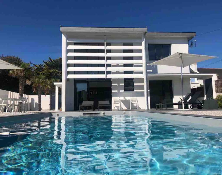 Villa Alba-piscine Chauffée-linge-ménage-parking - Plage Port-Maria