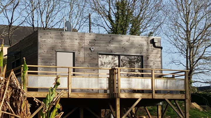 Maison Sur Pilotis Dans La Campagne Vannetaise - Brittany