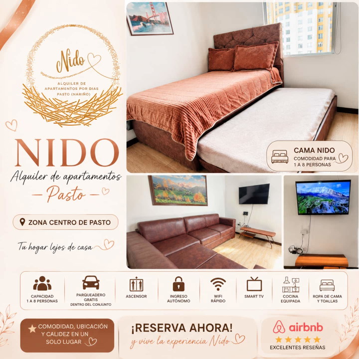 Nido Apartment By The Day Pasto - Pasto