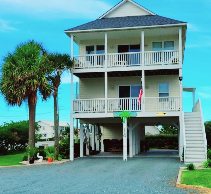 4br Beach House W Ocean & Sound Views Walk To Pier - Surf City, NC