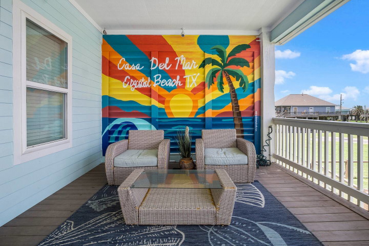 4br Ocean View  Hot Tub  Game Room  Sleeps 12 - Crystal Beach, TX