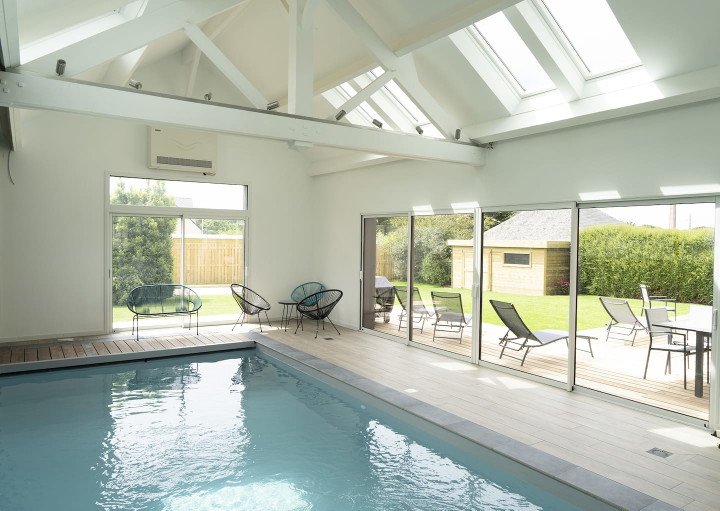 Villa D'architecte Avec Piscine Intérieure - Saint-Malo