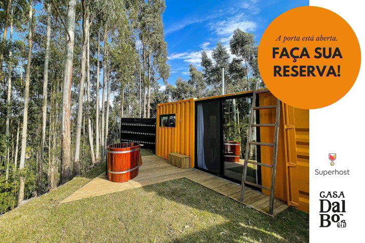 Container Abobora Com Ofurô Na Natureza - São Marcos