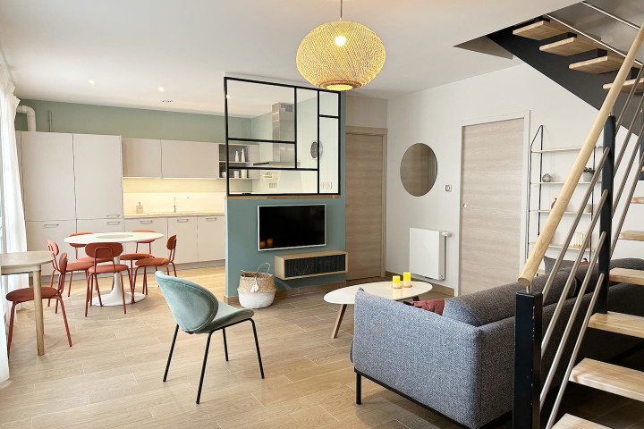 Duplex Neuf Tours Centre, Entrée Privée + Parking - Tours