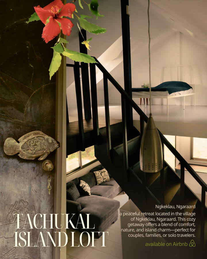 Tachukal Beach Loft By The Sea. - Palaos