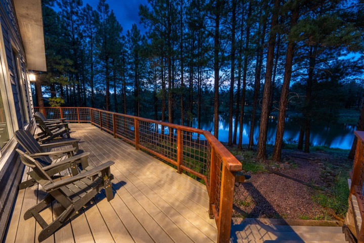 Modern Greer Lake House With Hot Tub - Greer, AZ