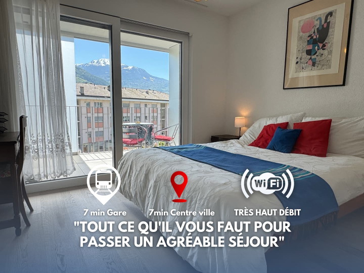 Mountain View, 7 Min Walk To Station, Parking - Sion