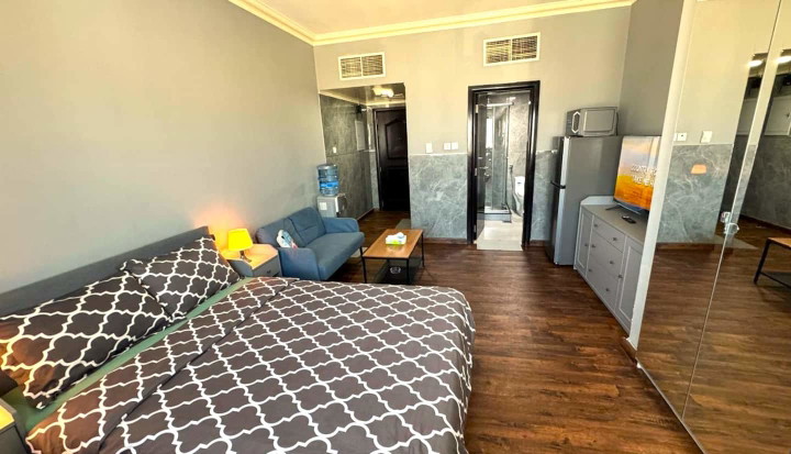 Fancy Economy Studio (Open City View & Marina) - Ajman