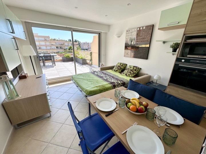 New Two-room Apartment, Pool & Terrace With Marina View, 5 Min From The Sea - Mandelieu-La Napoule