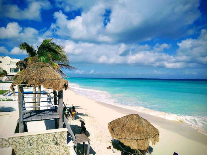 Apartment In A Hotel Area With A Beach And Pool - Cancún