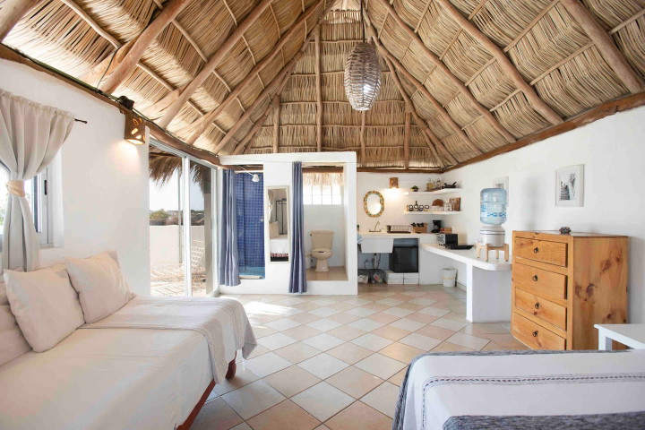 Palapa Lulu; Charming Rooftop Studio By The Beach - Nayarit