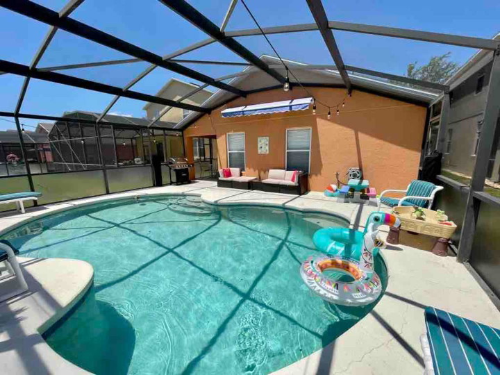 Piscine Chauffée Et Barbecue/lits King Size, 2 Chambres Principales - Davenport, FL