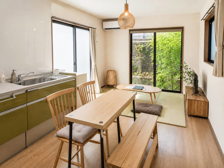 熊本城エリア ｜ 平屋一棟貸し・最大8名 ｜ 無料専用駐車場徒歩1分 - Kumamoto