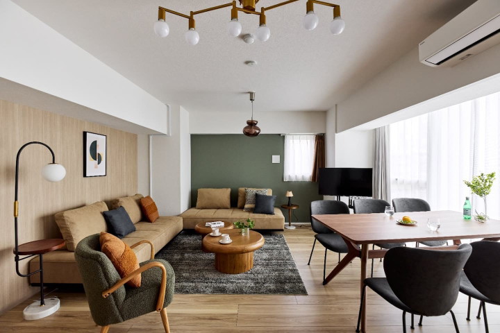 10-minute Walk From Azabu-juban Station / Popular Minato-ku Area / Fully Furnished With Furniture And Appliances / Azabu Artemis, Family A. - Harajuku