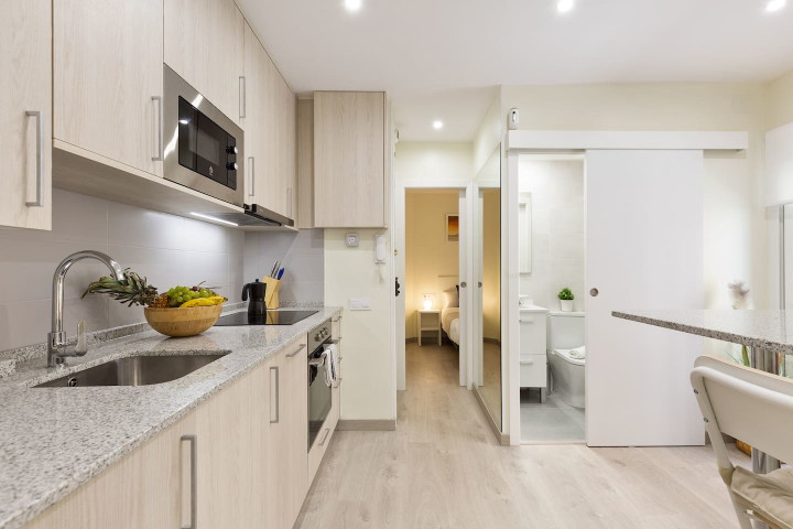 Fv651 Seaview - Beach 1 Min 2 Bedroom, Dressroom - Barcelona