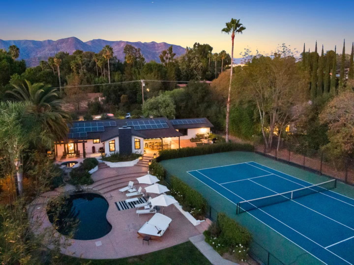Private Estate: House + Cottage, Pool & Tennis - Ojai, CA