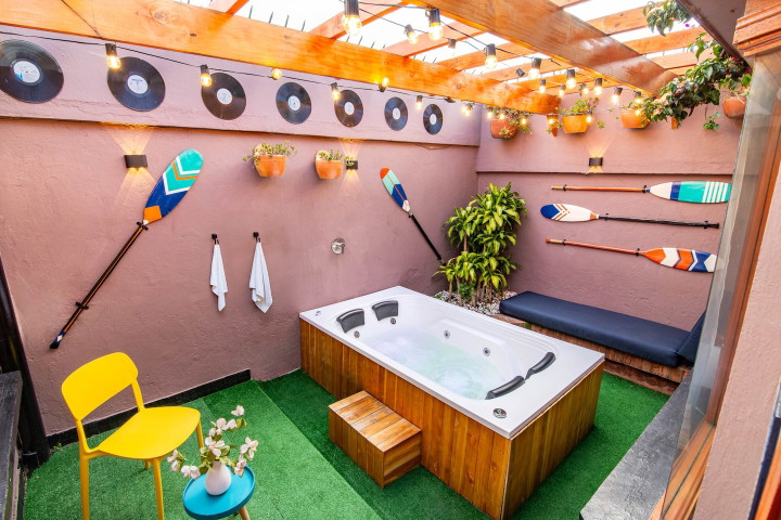 ®Jacuzzi Art House ~Cheminée - Prise En Charge Gratuite à L'aéroport - Bogota