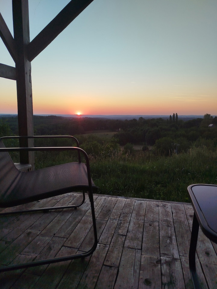 Gîte, Pleine Nature En Dordogne, Terrasse Vue 180° - Dordogne