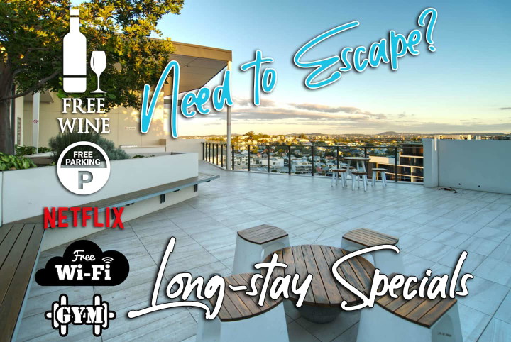 2br Food&drink Hub ????Pool????????2 Cars????gym????rooftop - Brisbane