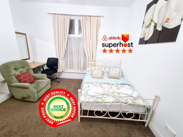 1 Br Flat Near Tram Train Stations Wi-fi Parking - Oldham