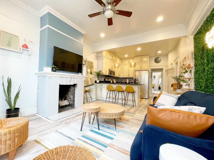 New Boho Modern 3bd Apartment -20 Min- Manhattan - Woodhaven - Queens NY