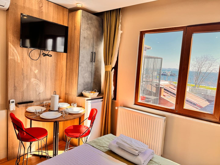 Stylish Apartment With Sea View - İstanbul
