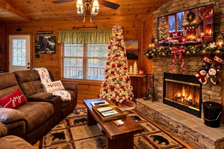 Hot Tub#wood Fireplace#king Bed#firetable #Private - Townsend, TN